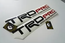 TRD PRO Toyota Tacoma Tundra Racing Decals Stickers Graphic Cut Vinyl R