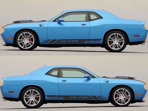 Dodge Challenger Charger SRT Hellcat Stripe Hell Cat Vinyl Decal ...