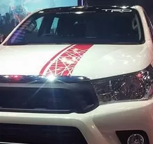 3 x Toyota Hilux TRD Off Road side Vinyl Decals graphics rally sticker