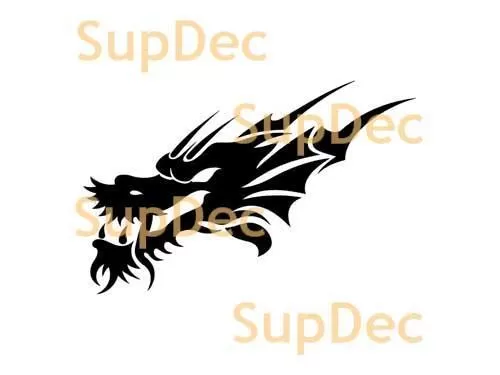 Dragon Vinyl Art Wall Window Bathroom Sticker Decal #33