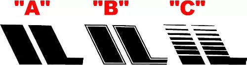 2x Silverado Z92 OFF ROAD Decal Sticker