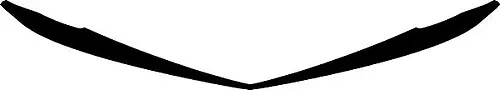 Chevrolet Camaro 2010-2013 Ss Mail Slot Vent Insert Stripe Vinyl Decal