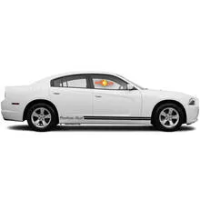 2011 - 2014 Charger Rally Style Rocker Panel Stripe Kits