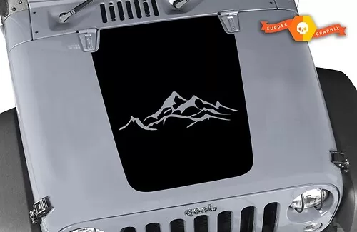 2007-2018 Jeep Wrangler JK Hood Decal