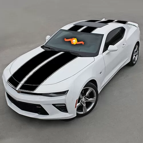 Chevrolet Camaro 2010-2015 Convertible Rally Racing Vinyl Stripes