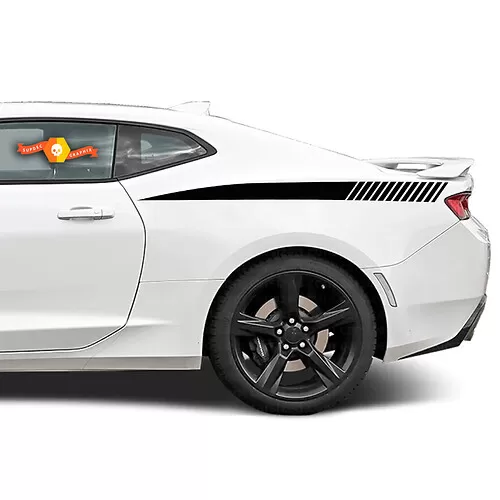 Chevrolet Camaro 2010-2020 Fender Hash Side Stripes 45th Anniversary Style
