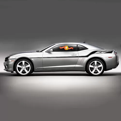 SS Super Sport Decal Kit 2pcs Chrome Rally Sport Chevy Camaro Chevrolet ...