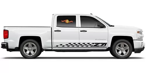 2x Silverado Z92 OFF ROAD Decal Sticker