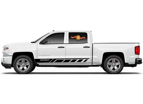 Chevrolet Chevy SILVERADO Windshield Banner Graphics Vinyl Decal Sticker