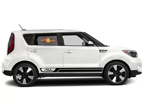 Kia Soul 2014-2018 side graphics decal sticker logo #4