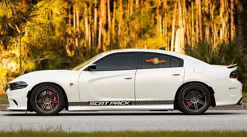 Full color Scat Pack Scatpack Dodge Charger or Challenger Side Decals ...