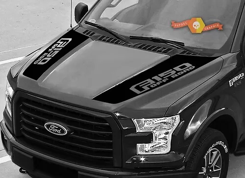 Ford Raptor F150 2x Racing Stripes graphics vinyl decal sticker logo ...