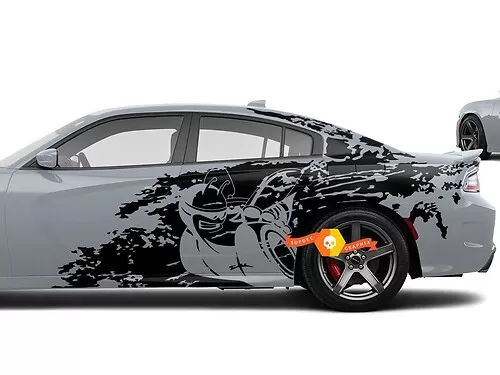Hellcat Decal ᐈ Dodge Charger Hellcat Decal | SupDec Graphix
