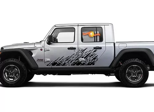 Jeep Gladiator JT Wrangler JL JLU Rubicon Hood Spear Graphics