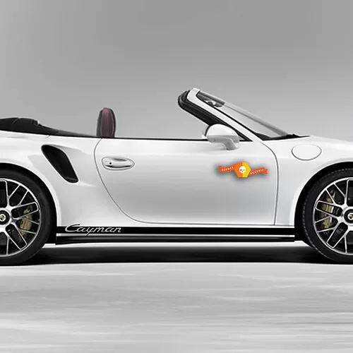 2x Porsche 986 special Boxster Racing Edition Side Stripes Kit Decal ...