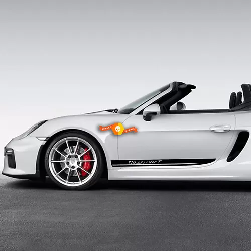 Porsche Heritage Design for the New 911 Speedster Side Doors Stripes ...