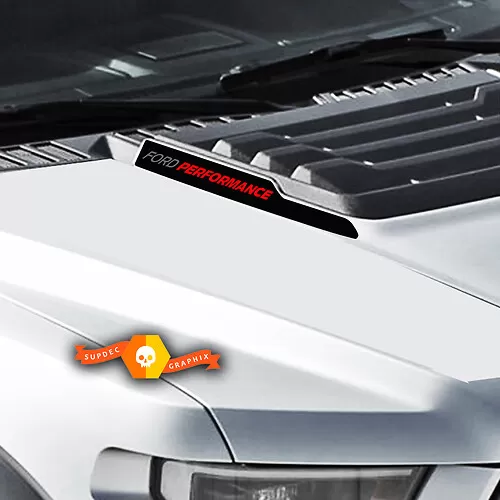 Pair Ford Ranger Raptor Destroyed Logo Bed Side Vinyl Decals