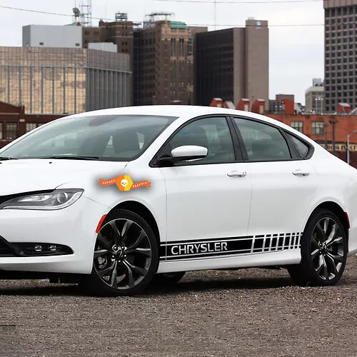 Pair Chrysler 300 2022 2023 Logo Touring Rocker Panel Graphics Car ...