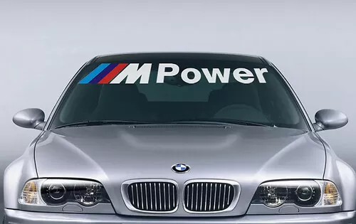 21pc BMW M Power Performance 25mm 3d domed sticker decal emblems