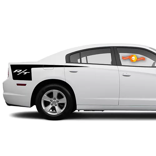 Dodge Charger Retro front Spoiler Decal Sticker graphics fits to models ...