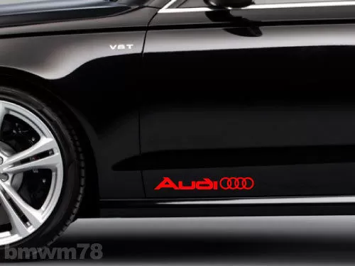 AUDI motorsport windshield window front decal sticker for A4 A5 A6 A8 ...