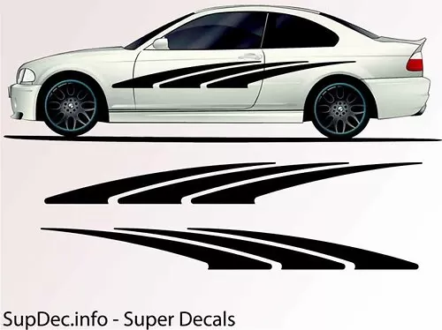Vinyl Auto Body Graphics EXTERIOR OUTSIDE Decal sticker B107