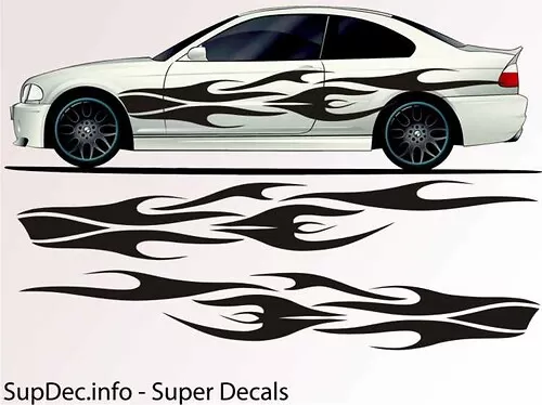 Vinyl Auto Body Graphics EXTERIOR OUTSIDE Decal sticker B739