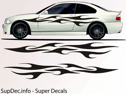 Vinyl Auto Body Graphics EXTERIOR OUTSIDE Decal sticker B775