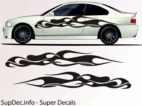 Vinyl Auto Body Graphics EXTERIOR OUTSIDE Decal sticker B776