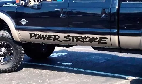 2 Ford F150 Power Stroke 7.3L Turbo Diesel v8 TRUCK DECALS Vinyl Decal ...