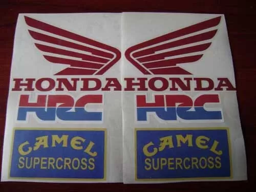 Honda Camel supercross Tank Decal Sticker