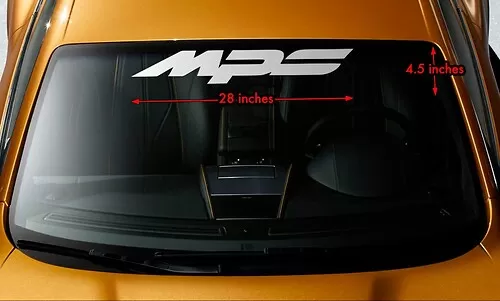 Mazda 6 MPS door panel side stripe graphics decal MazdaSpeed