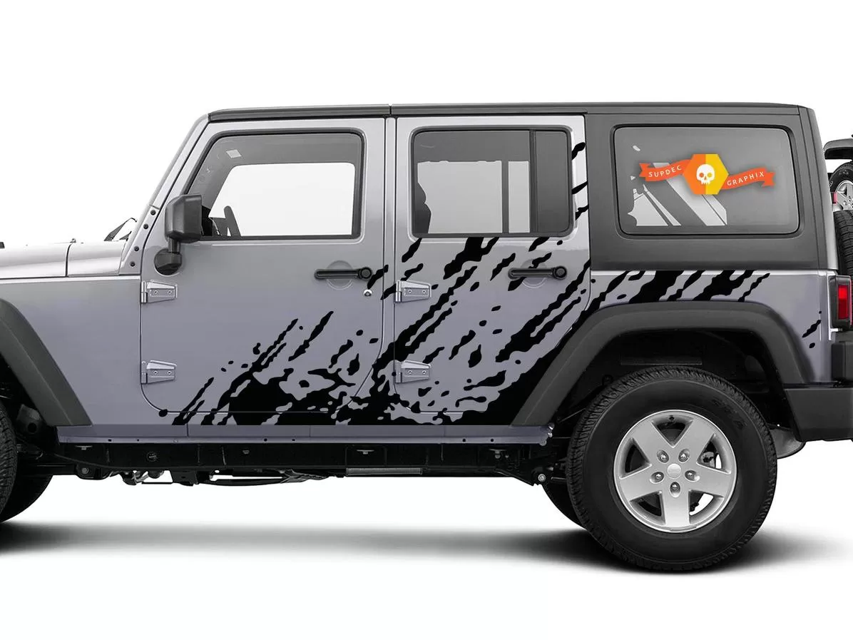 UNIVERSAL Vinyl Splash Decal Ford F150 Dodge Ram Jeep Cherokee