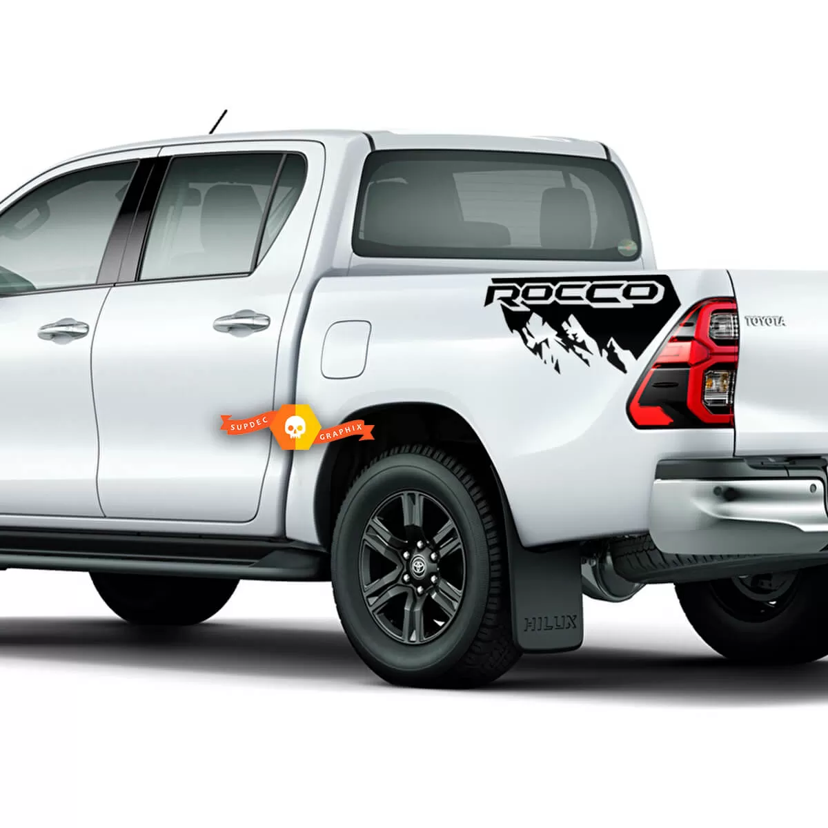 Toyota Hilux 2016 - 2021 Rocco Off Road Rear Bed Mountains Destroyed ...