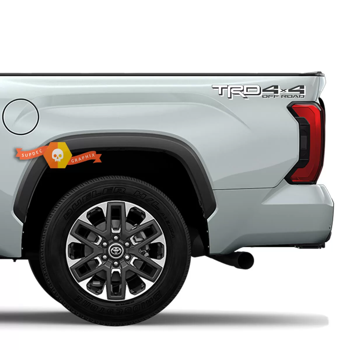 Pair Toyota Tundra 2023 TRD Truck 4x4 Off Road Toyota Racing Decal ...