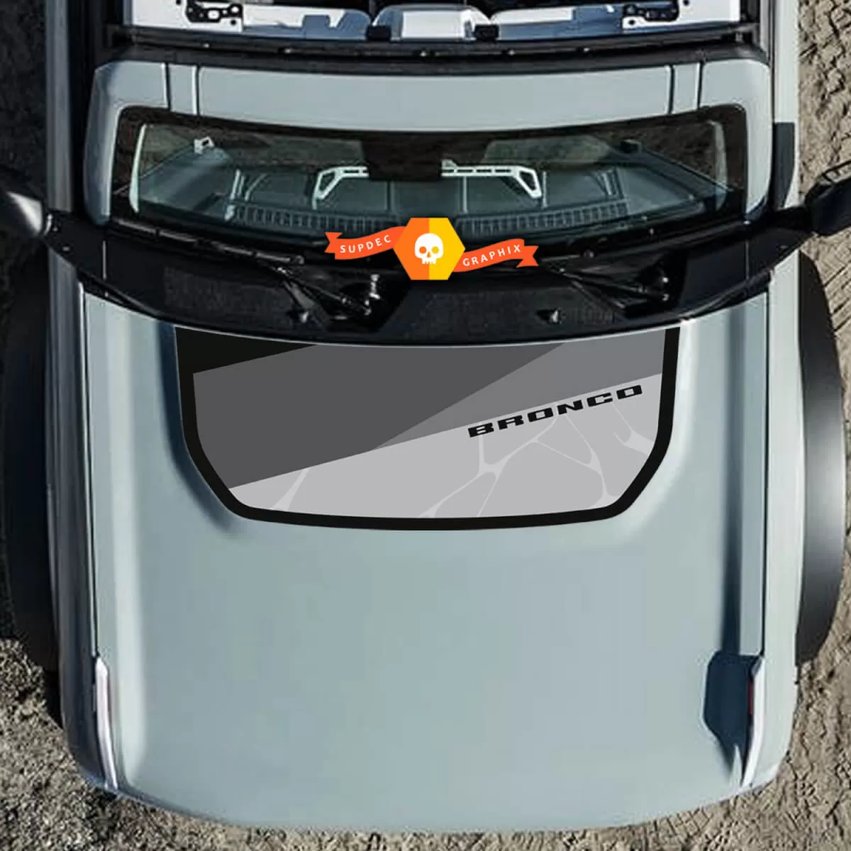 Side Bronco Graphics Decal Sticker for Ford Bronco