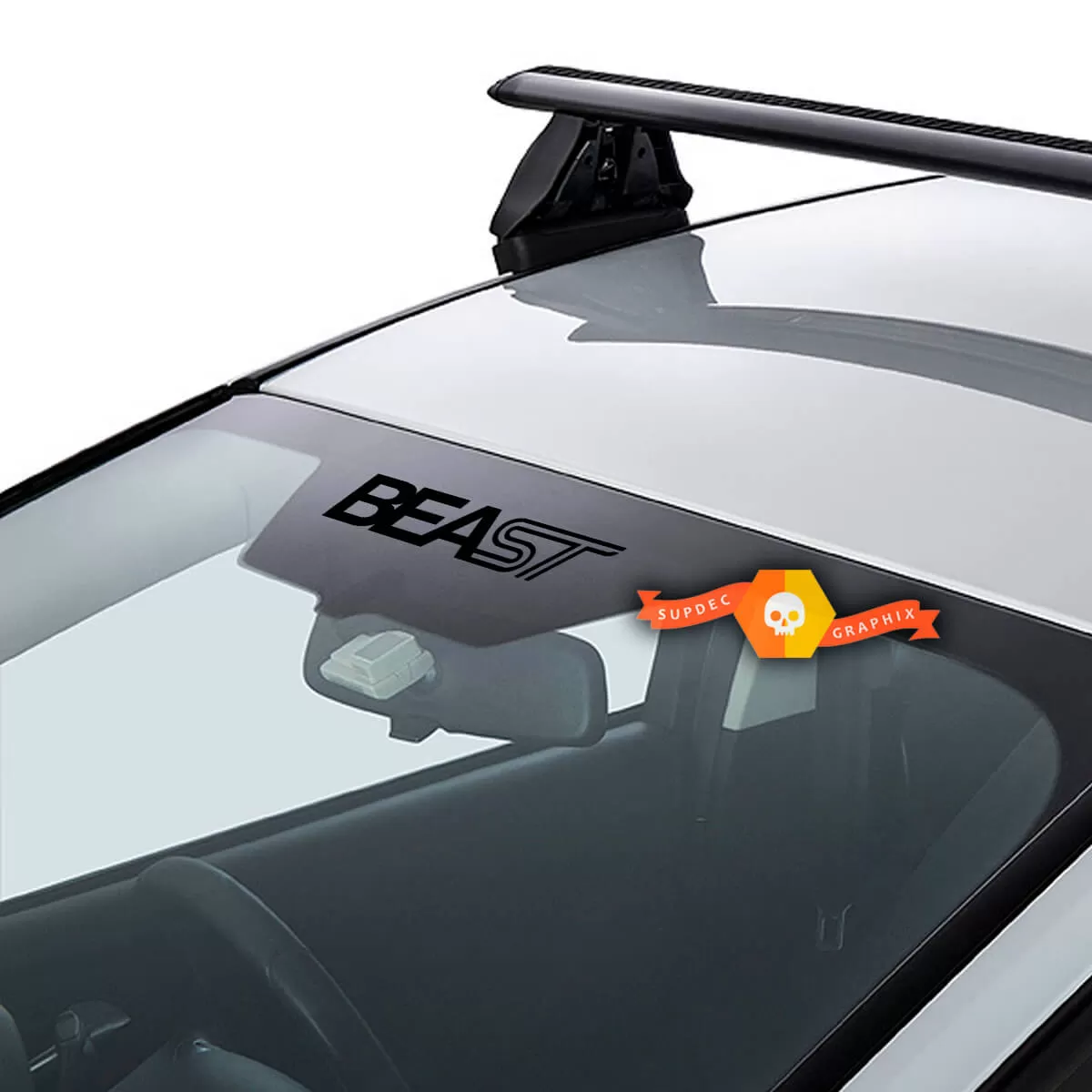 Ford Focus Fiesta Beast St Logo Banner Window Decals Graphic