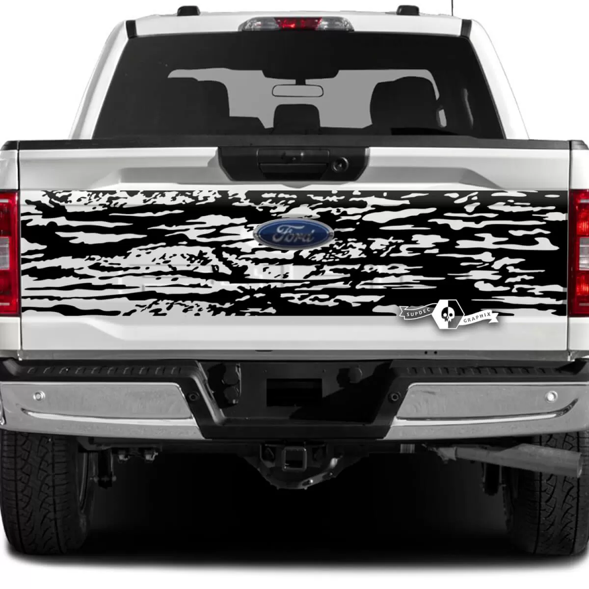 Ford F-150 XLT Tailgate Splash Mud Graphics Side Decals Stickers