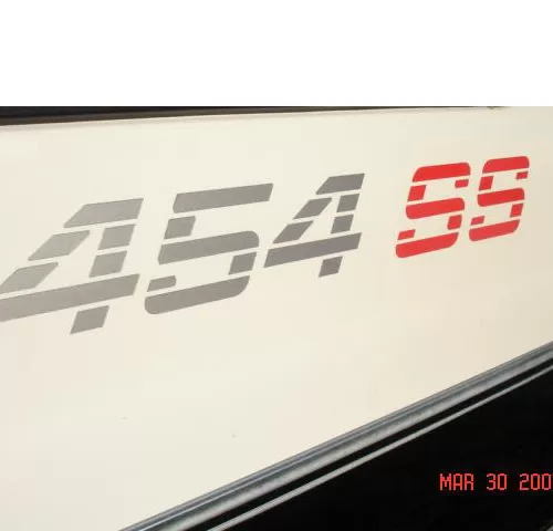 2 454 SS CHEVY TRUCK BEDSIDE DECALS 90-91 92-93 CHEVROLET TRUCK#2