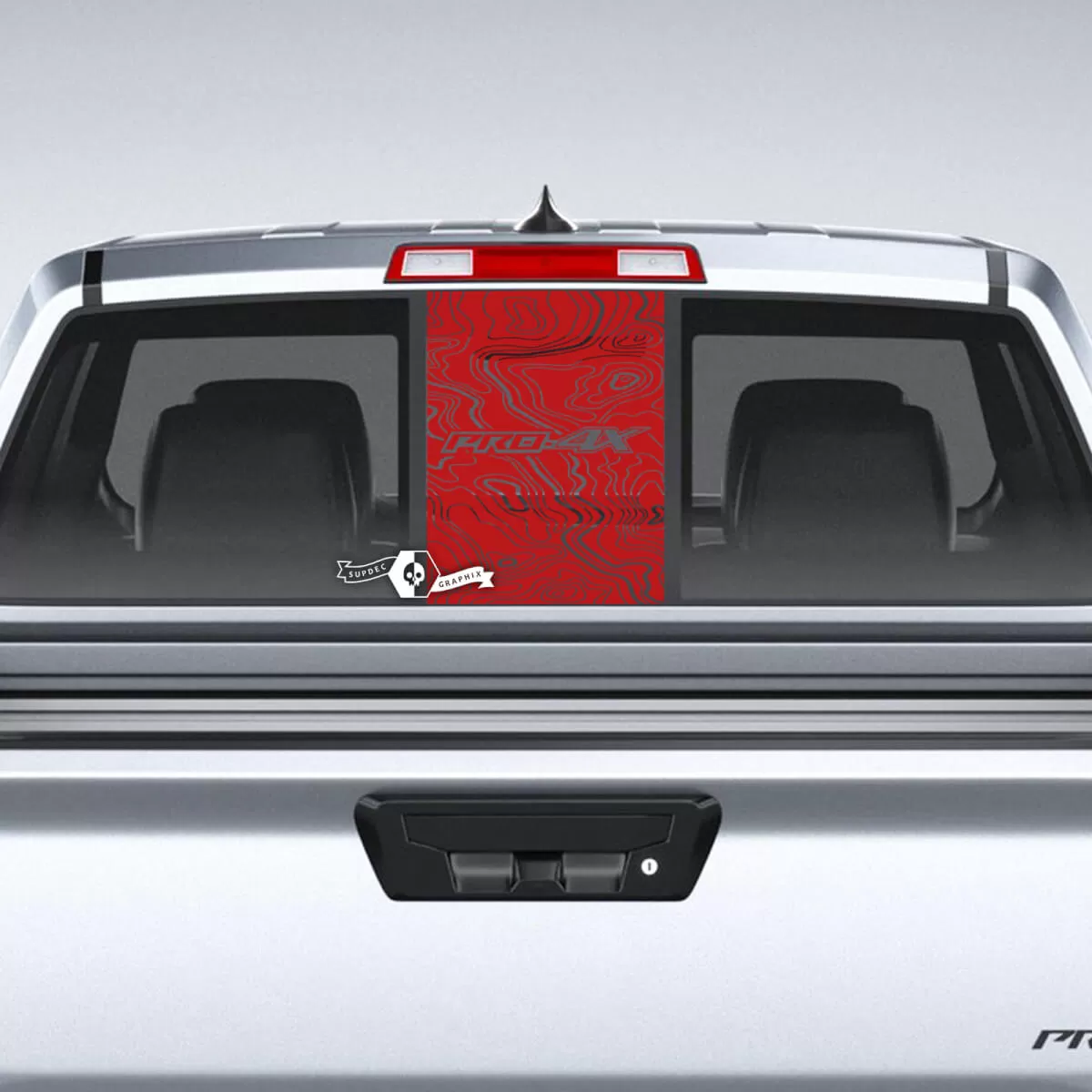 Nissan Frontier Tailgate Decals Car Stickers Pickup Trunk Bed Side