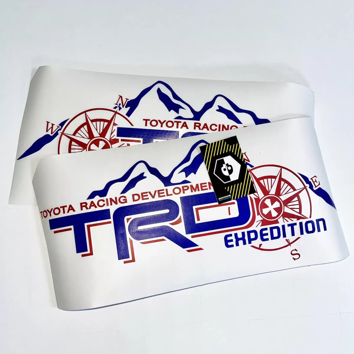 TRD Expedition Edition Bed Side with Compass graphic decals stickers