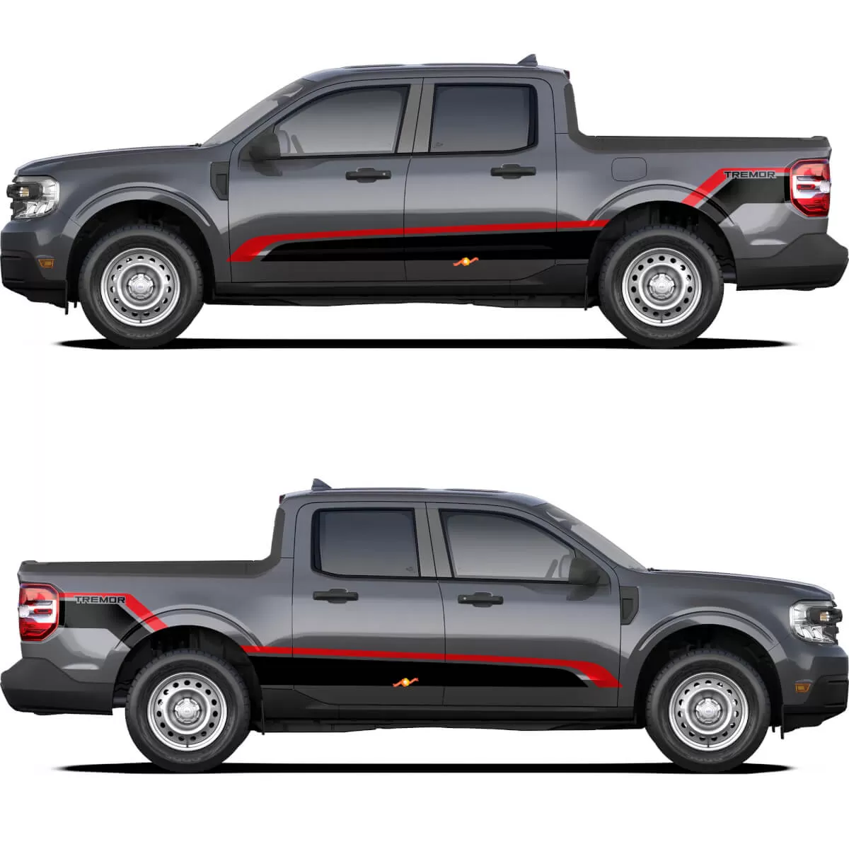 Ford Maverick Tremor Hood And Side Graphics Vinyl Decals 2 Colors