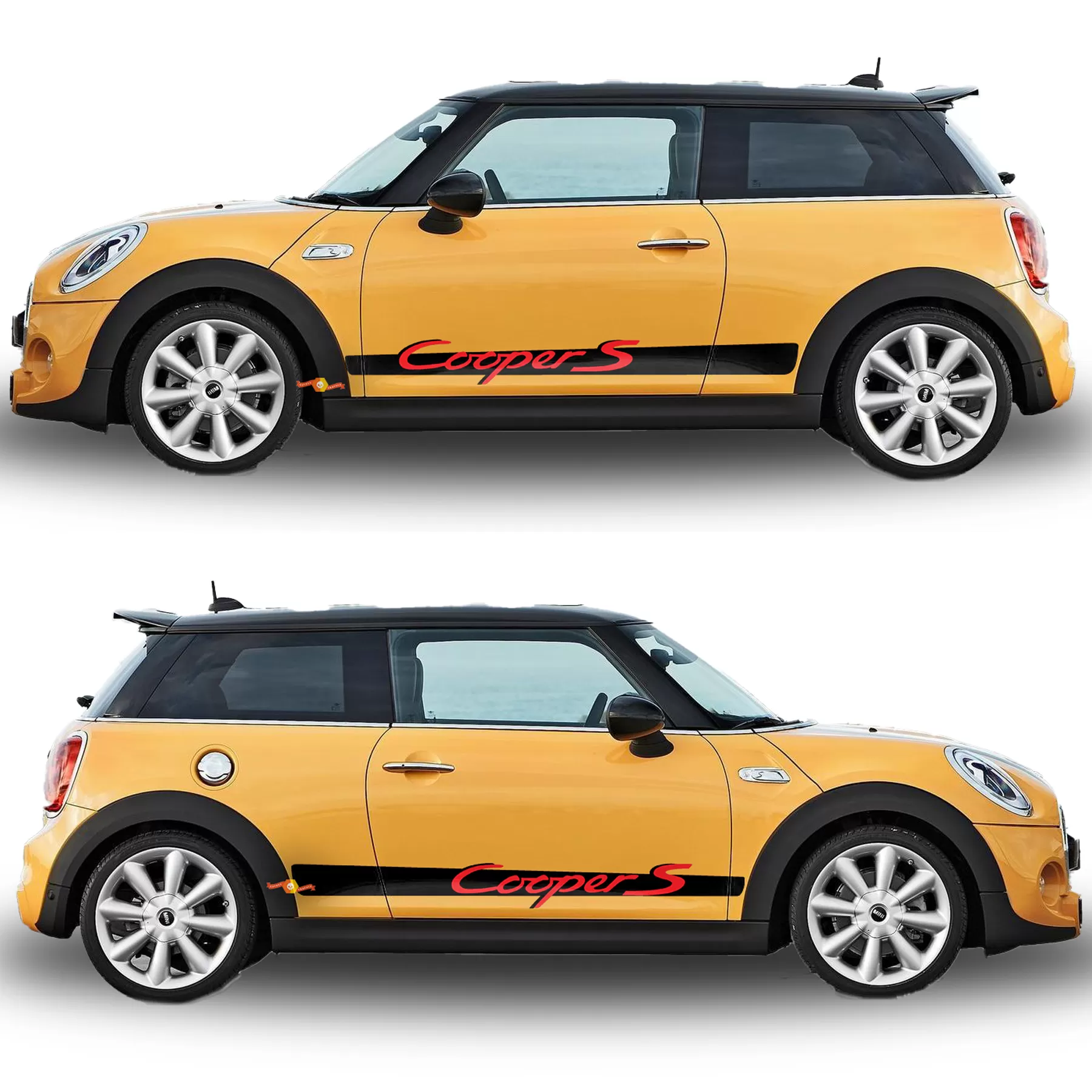 mini cooper side decals