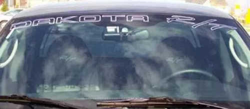 DECALS FOR DAKOTA R-T RT WINDOW WINDSHIELD BANNER Vinyl Decal Sticker