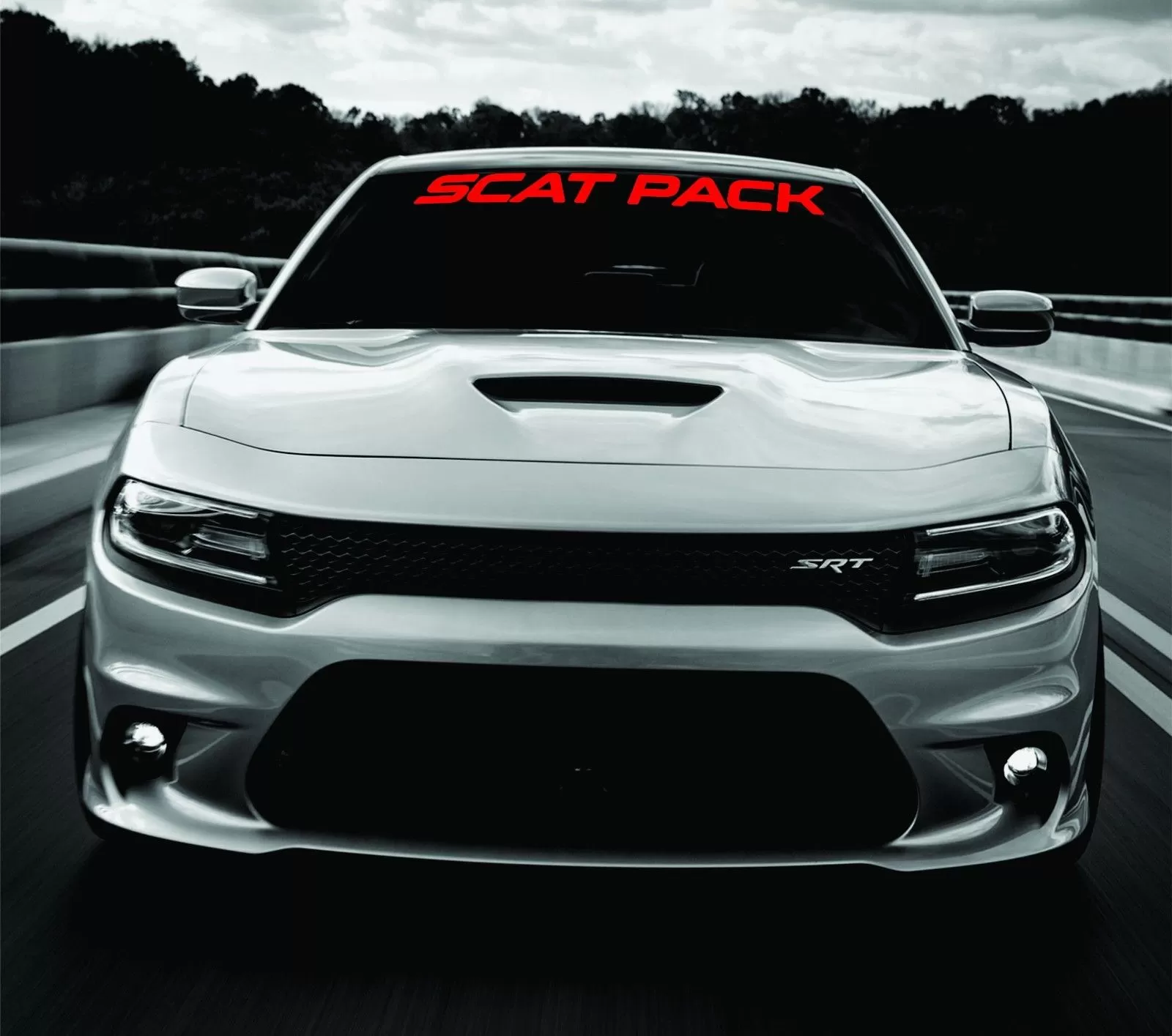 Dodge Charger SCAT PACK Windshield Banner Decal 2011-2017 SRT MOPAR 392 ...