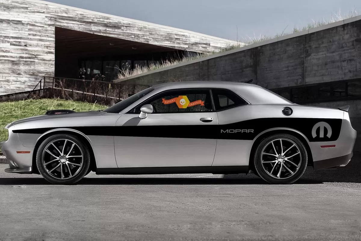 Body Line CHALLENGER BILLBOARD Decals Graphics Vinyl Racing MOPAR SRT RT
