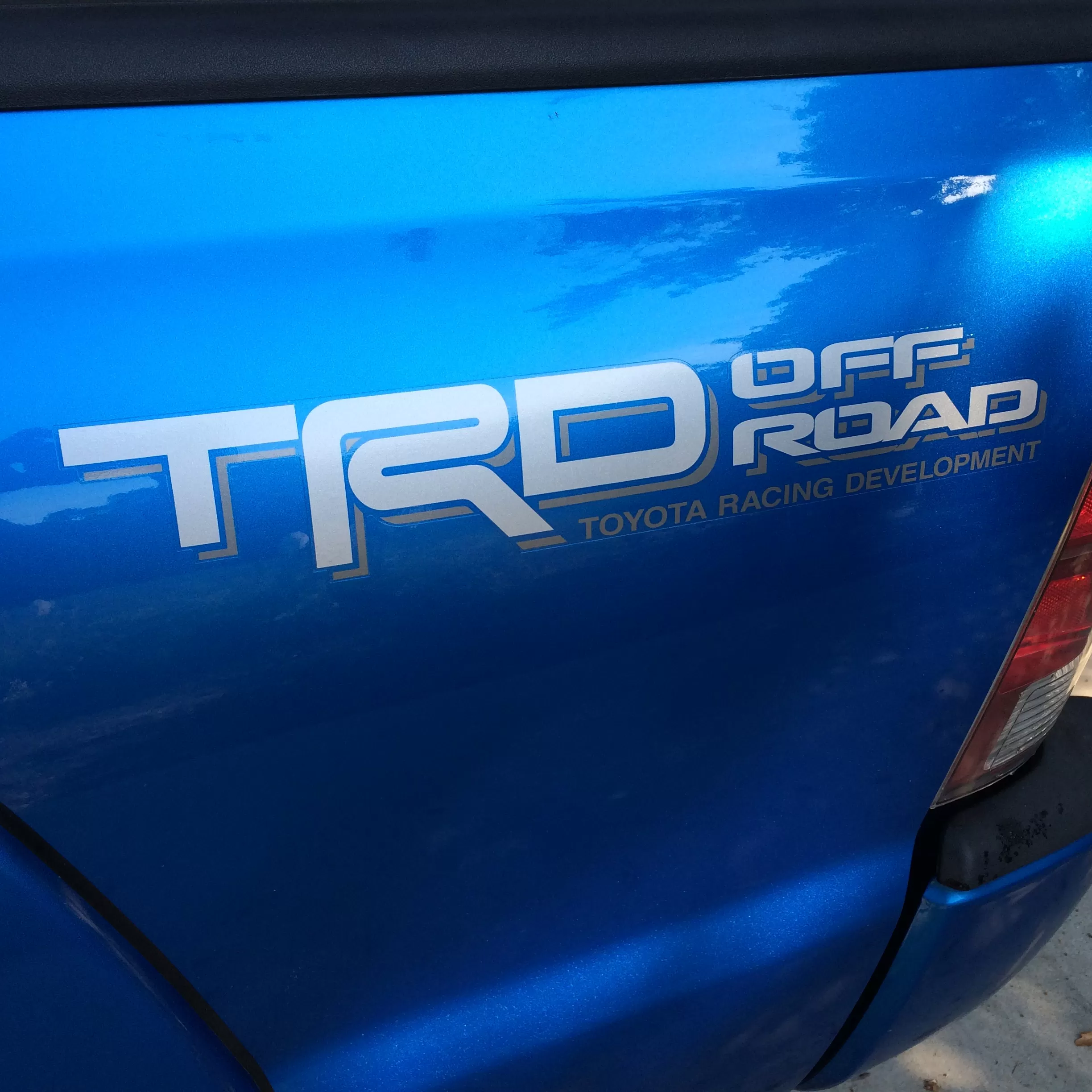2 side Toyota TRD Truck Off Road 4x4 Toyota Racing Tacoma Decal Vinyl ...