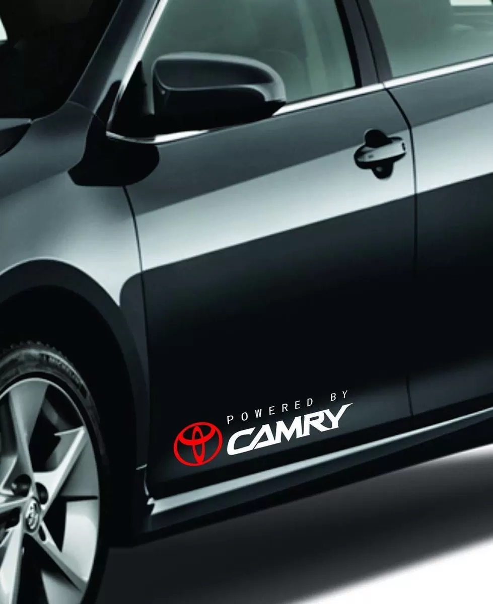 Decal Vinyl Graphics Fits TOYOTA Camry LE XLE SE 2000 to 2019 Fender Decal