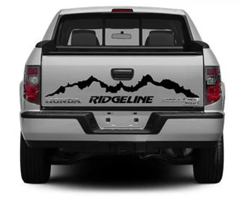 Rear Honda Ridgeline vinyl body decal sticker graphics emblem logo