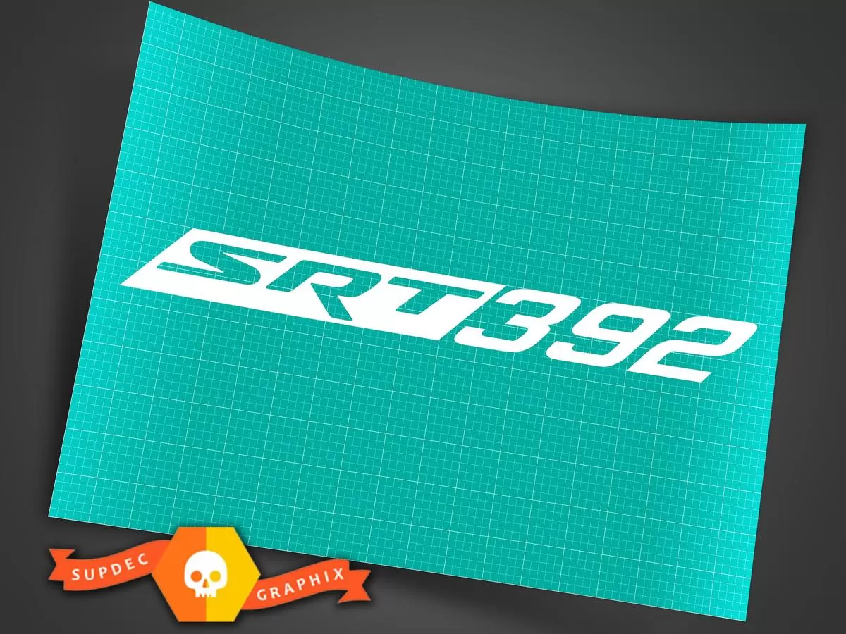 DODGE SRT-392 GRAPHIC DECAL STRIPE - Dodge SRT - 392